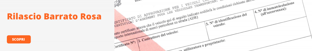 Servizi ADR per il trasporto di merci pericolose